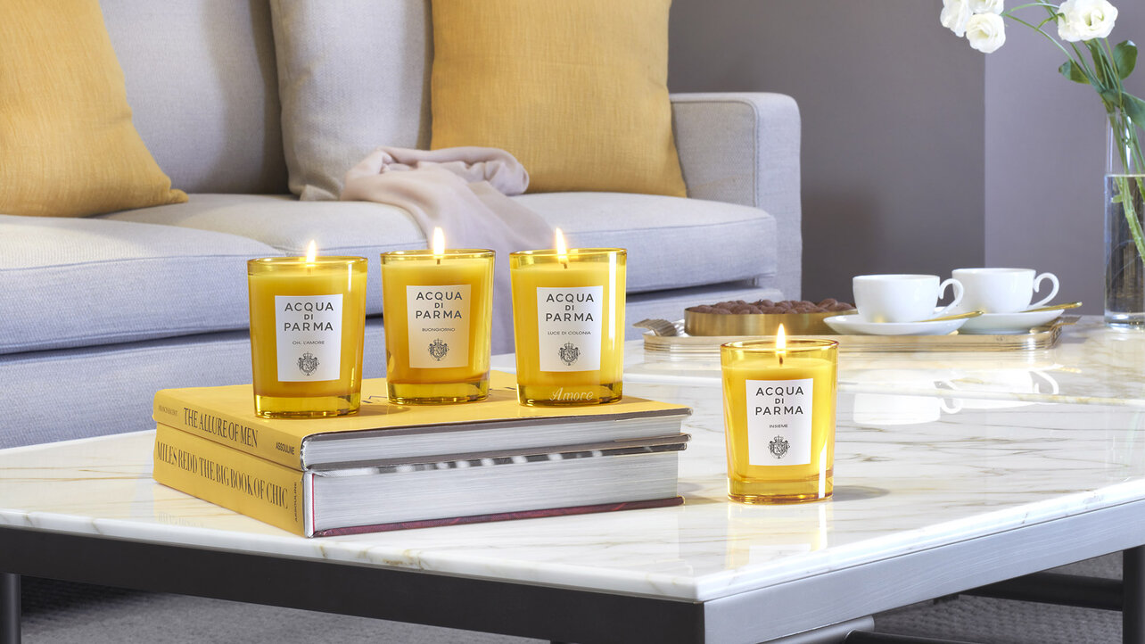 Italian candles - warm and inviting | Acqua di Parma